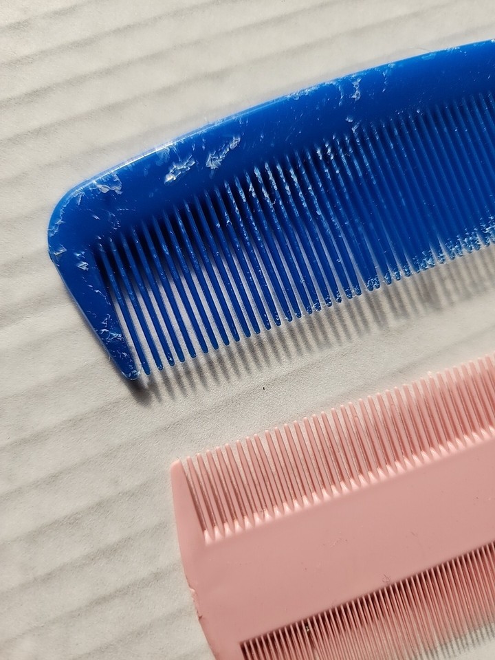 Vintage Plastic Combs Lot of 27 Goody Unbreakable Hair Picks Styling | eBay