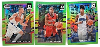 2017-18 Donruss Optique Citron Vert Prisme / 175 Lot (3) Avec / Rajon ...