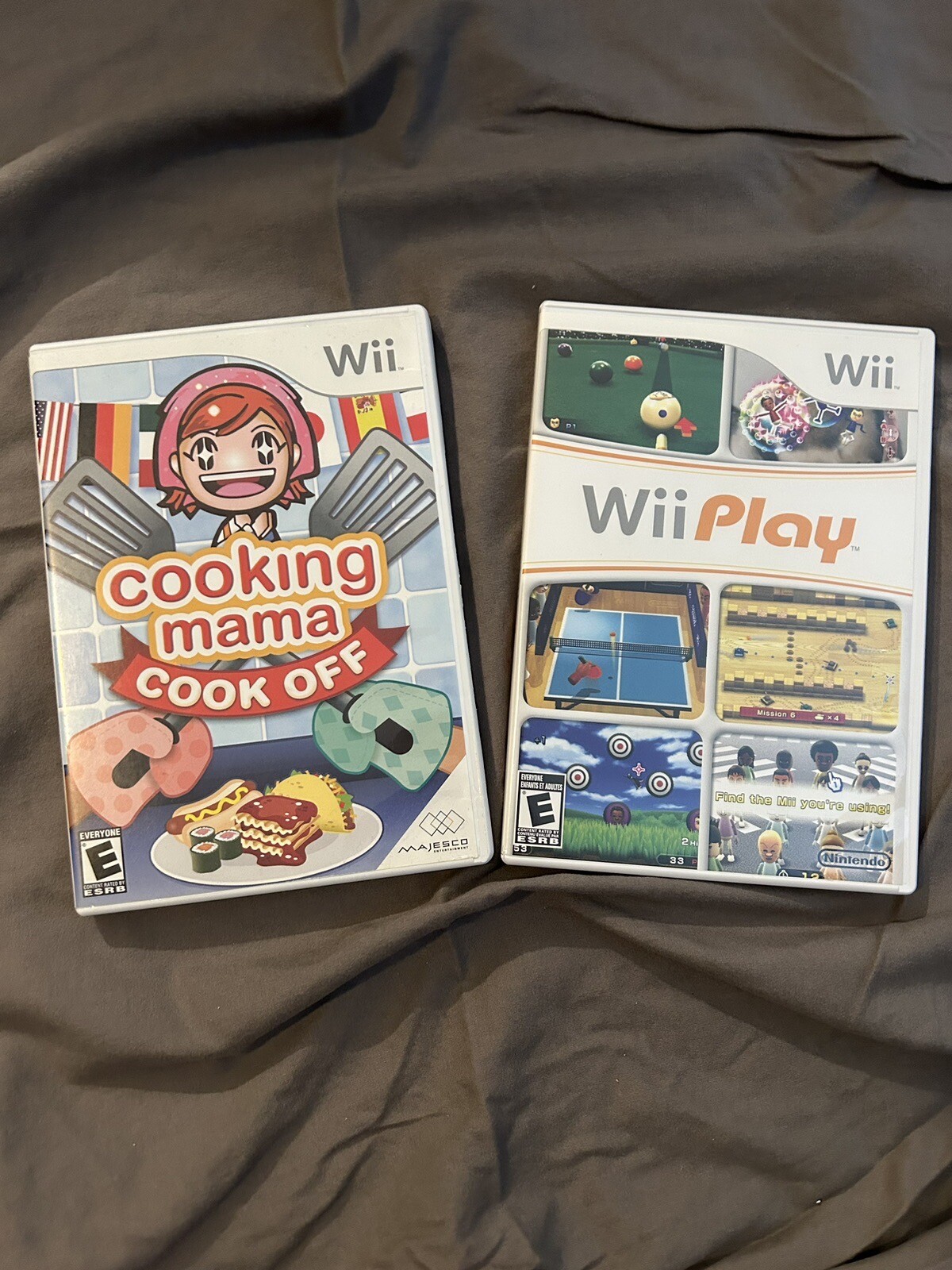 Wii Games (Cooking Mama and Wii Play) | eBay
