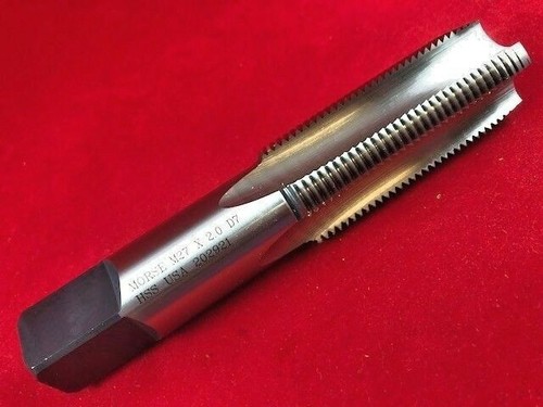 M27 X 2.0 27MM Plug Hand Tap Morse MT3838031 27MM RH USA D7 4 FLUTE | eBay