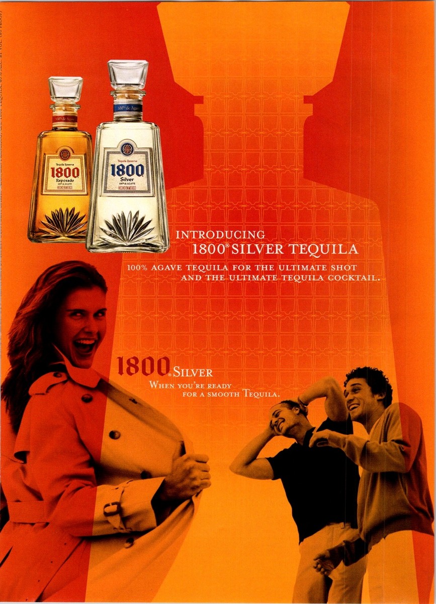 1800 Tequila Label Template