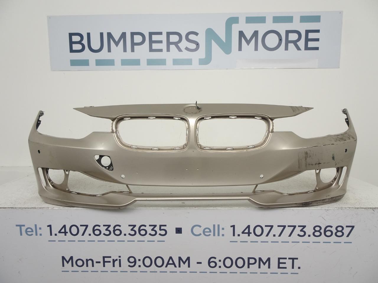 OEM 2012-2015 BMW 320i/328d w/oTrim Line w/sensor holes Front Bumper ...