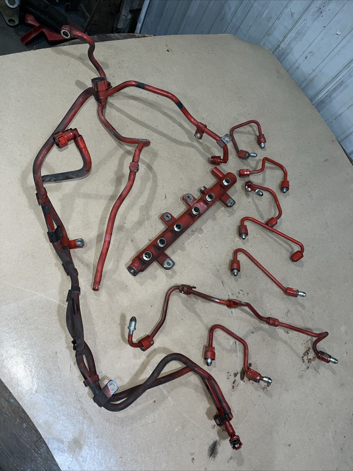 Cummins ISB 6.7 Fuel Rail Fuel Supply Return Line Set 5295117 OEM | eBay