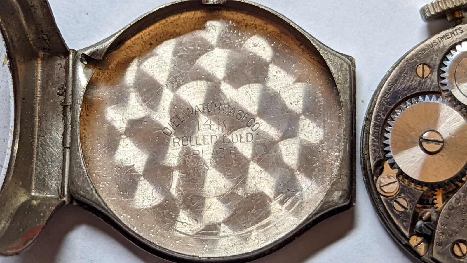 VINTAGE EDELCO WATCH DIEL WATCH CASE CO. | eBay