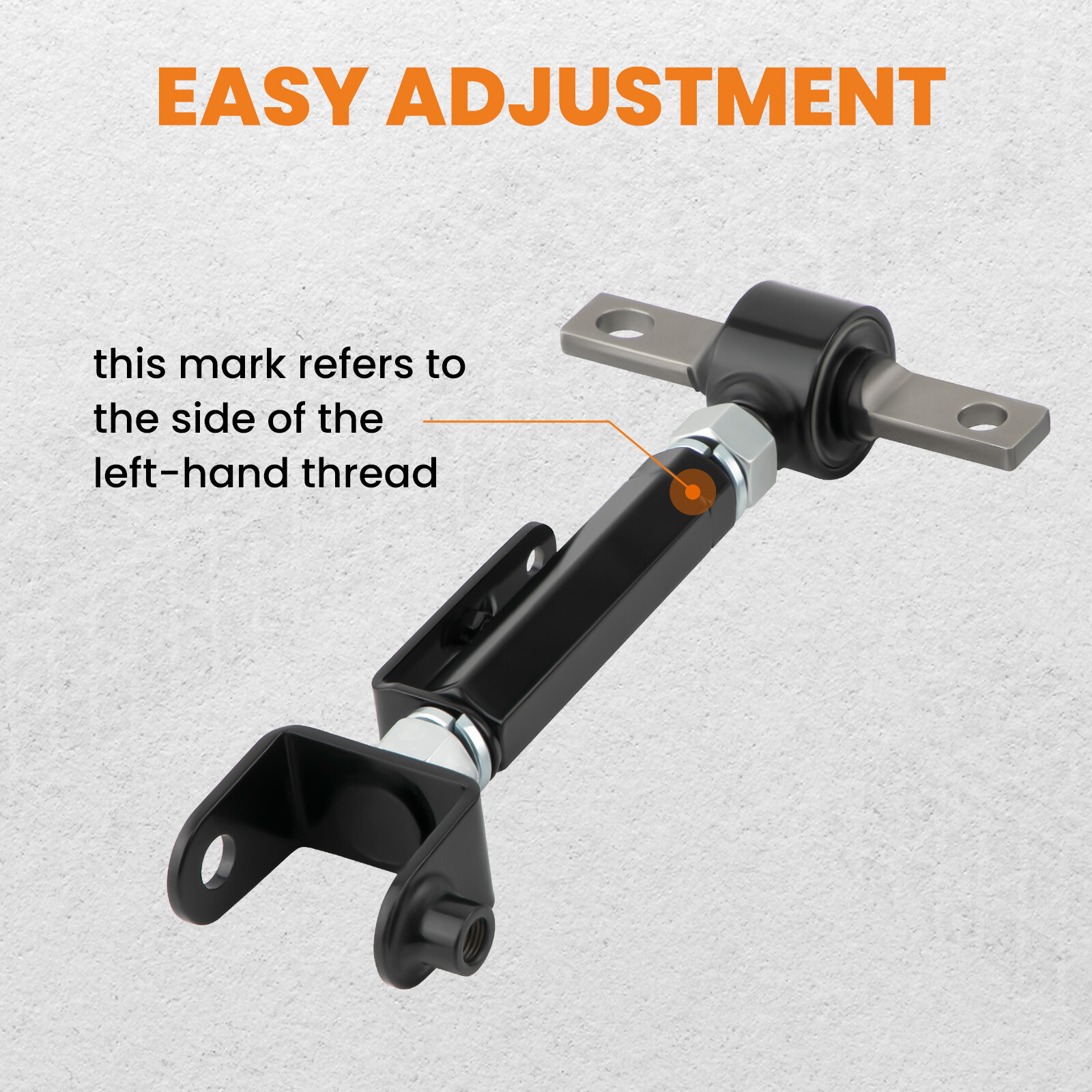 2x Adjustable Rear Alignment Camber Arm For Honda Civic SI 01-05 Acura ...