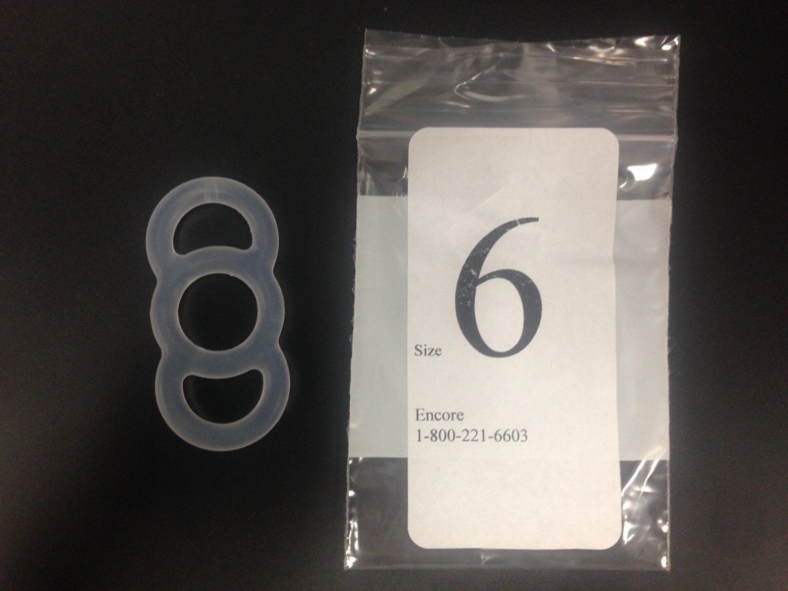 Encore Penis Tension Band Size 6 (Internal Diameter 11/16 ...