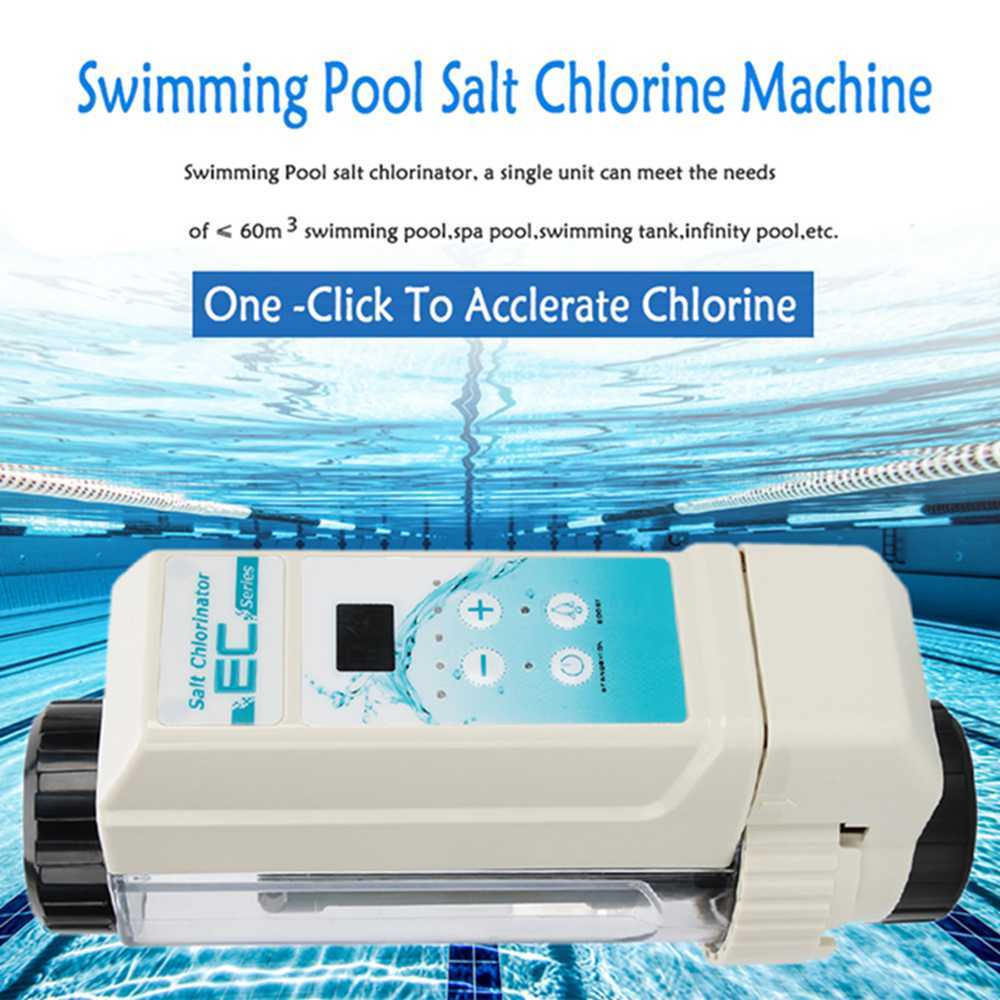 16000 Gallon - Complete Salt Chlorinator System for Above Ground Pools ...