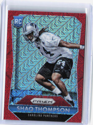 2015 Panini #284 Shaq Thompson Mojo Red Prizm Rookie RC #'d /99 | eBay