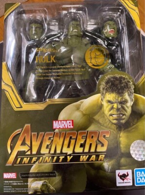 S.H. Figuarts Hulk Avengers Infinity War Action Figure Bandai 2018 ABS ...
