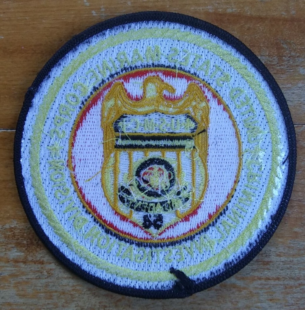 USMC ~ CID Agent 58 ~ Embroidered Iron On Collectors Patch | eBay