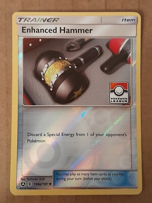 Enhanced Hammer 124a/145 Pokemon League Holo Promo NM See Pictures | eBay