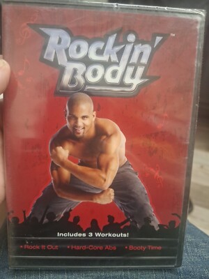 Rockin' Body 3 Workouts BEACHBODY Rock it Out Hard-Core Abs Booty Time ...