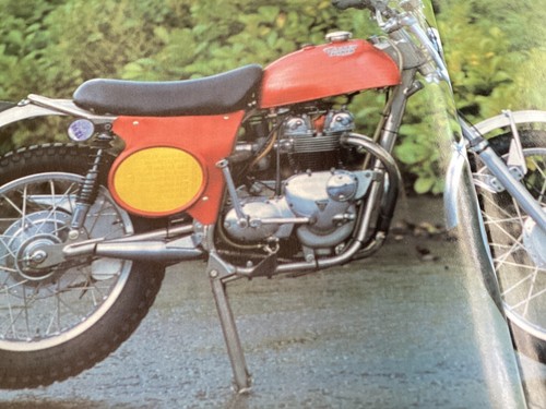 CHENEY TRIUMPH ISDT REPLICA MOTORCYCLE ARTICLE. | eBay UK