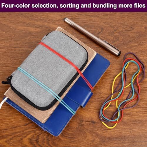 140 Pcs Large Rubber Bands Big Elastic File Bands for Office File ...