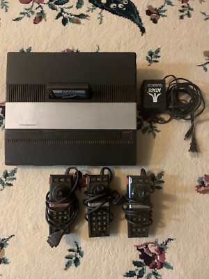 Atari Game Console System - CX5200 Dual Port - 3 Controllers - 1 Game ...