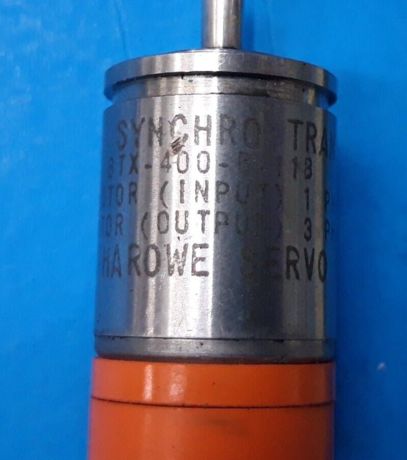 SYNCHRO TRANSMITTER , 8TX-400-B-11B , HAROWE SERVO CONTROLS, 400HZ | eBay