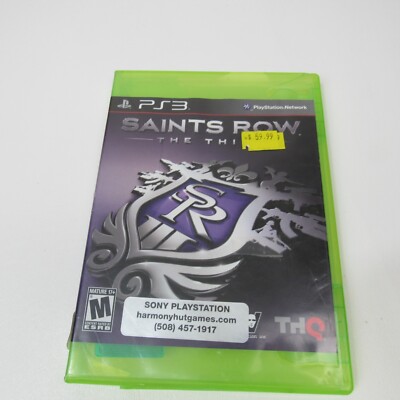 Saints Row: The Third PlayStation 3 PS3 | eBay