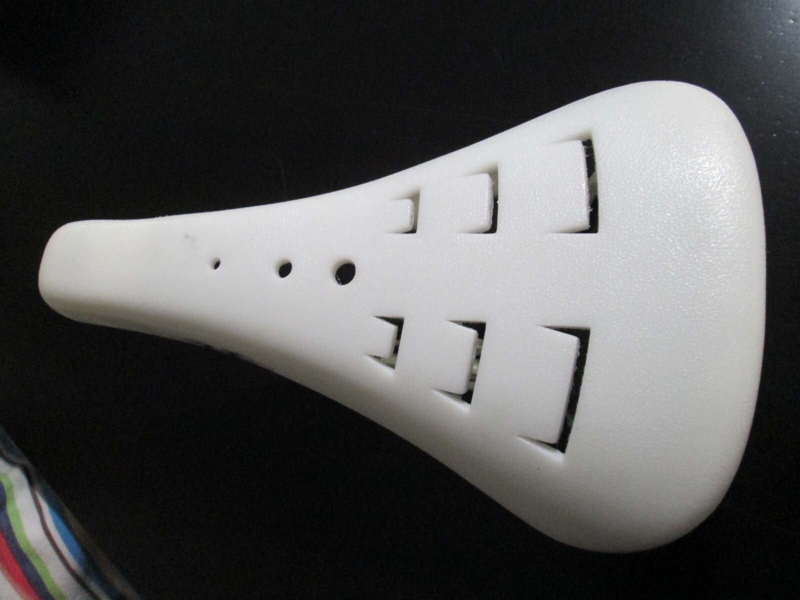 Nos OLD SCHOOL BMX VISCOUNT GT WING LOGO SEAT white | eBay