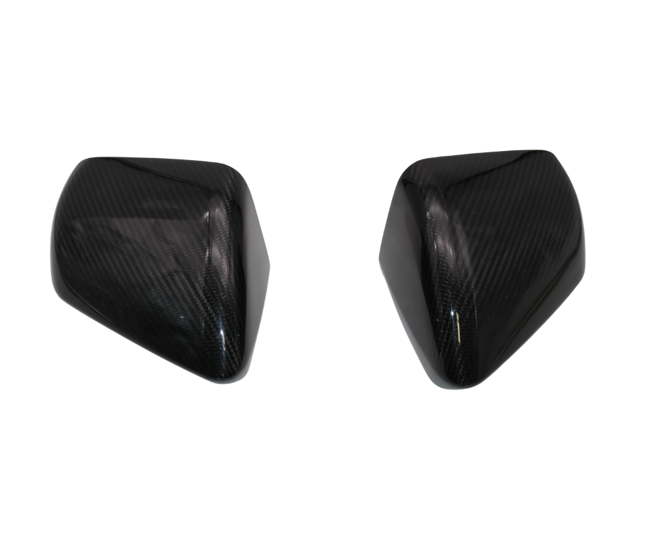 Carbon Fiber Side Mirror Covers For 24-26 S650 Ford Mustang w Turn ...