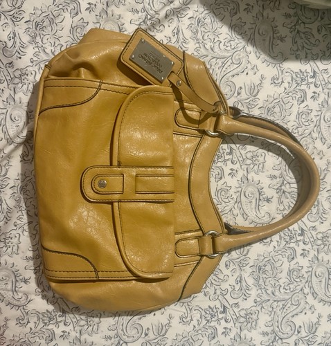 Relic Brand Collection Handbag Mustard Yellow With 2 Pockets And Zipper ...