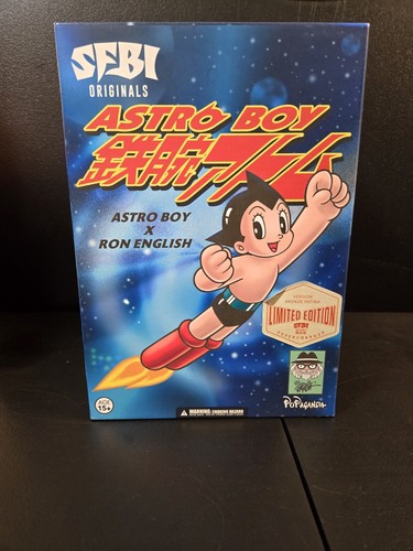 Ron English X Astro Boy Grin Limited Edition Bronze Patina "Signed" | eBay