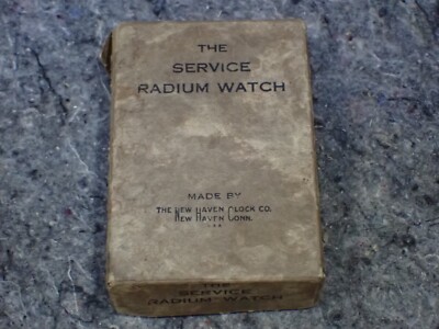 Vintage New Haven The Service Radium Pocket Watch Storage Box Used | eBay
