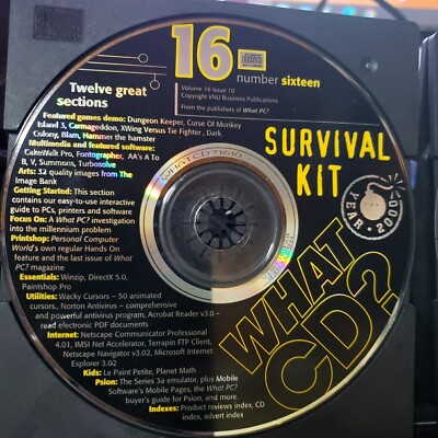 What CD? Volume 16 issue 10 CD-ROM | eBay