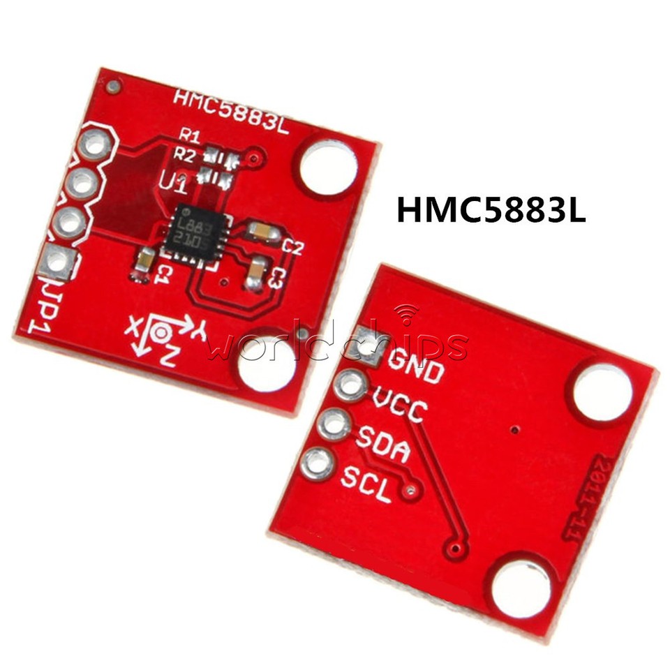 HMC5883L Triple Axis Compass Magnetometer Sensor Module I2C 3.6V for ...