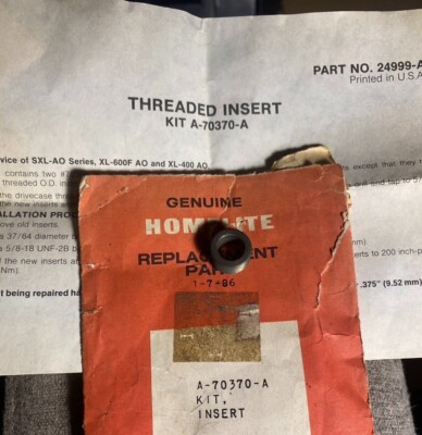 Homelite # A-70370-A KIT- Insert | eBay
