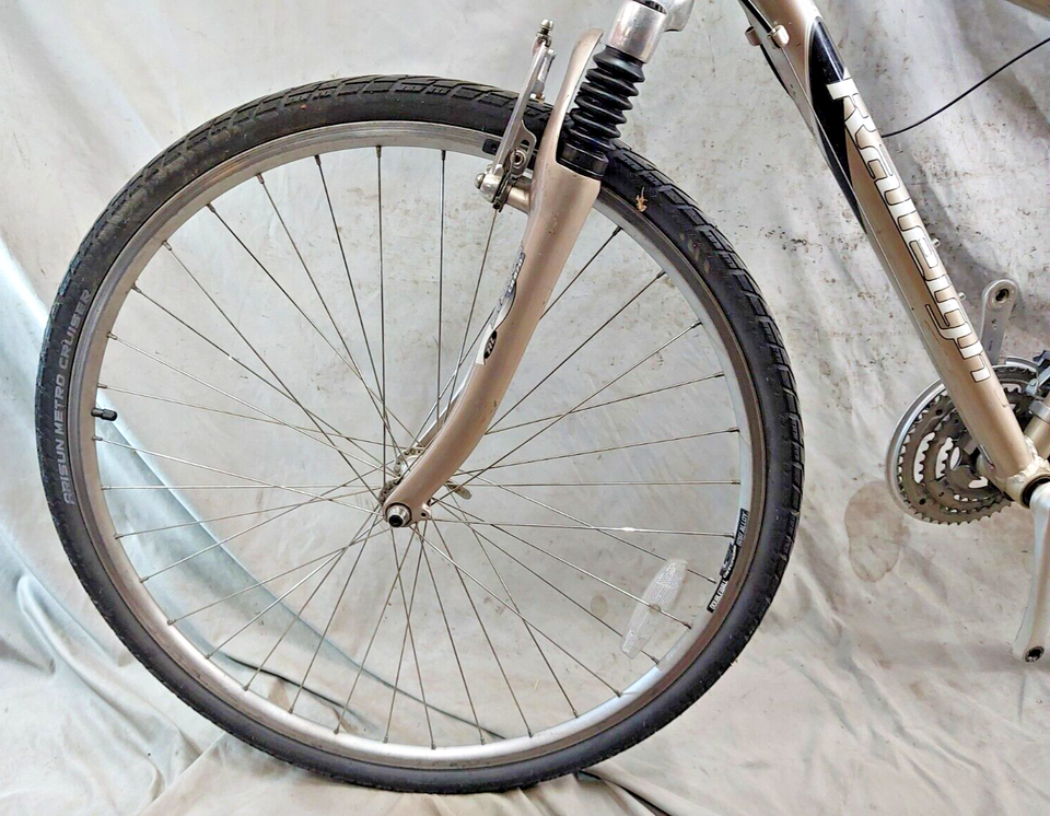 2008 Raleigh C40 Comfort Hybrid Bike Medium Suspension Triple Fast USA ...