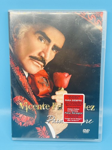 Vicente Fernandez Para Siempre DVD Video 2008 Latin Music Videos Norte ...