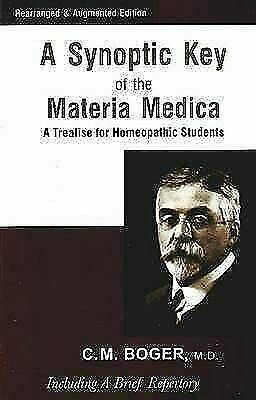 A Synoptic Key of the Materia Medica: A Treatise for Homeopathic ...