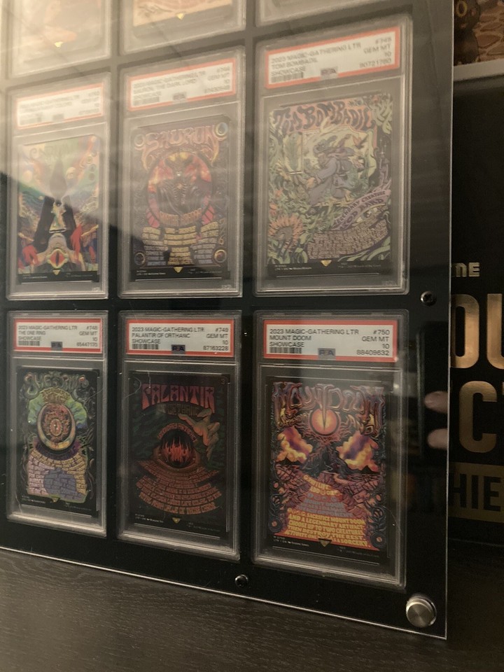 Lord Of The Rings MTG COMPLETE PSA 10 Poster Art Cards In Frame 20 of ...