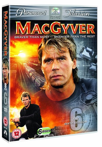 MacGyver Season 6 Richard Dean Anderson 1990 Complete Season Six PAL ...