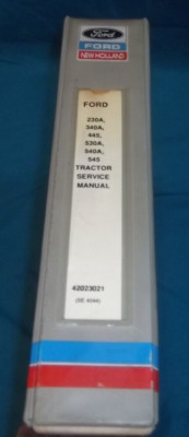 Ford 230A 340A 445 530A 540 545 Tracteur Service Réparation Shop Manuel ...