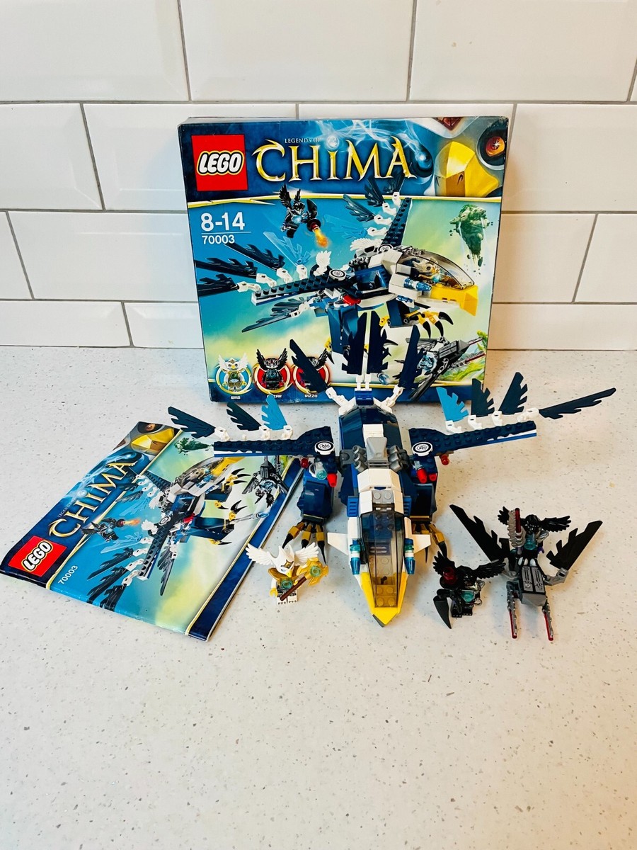 Instrucoes Do Interceptador Lego Chima Eris Eagle LEGO 71232 Legends