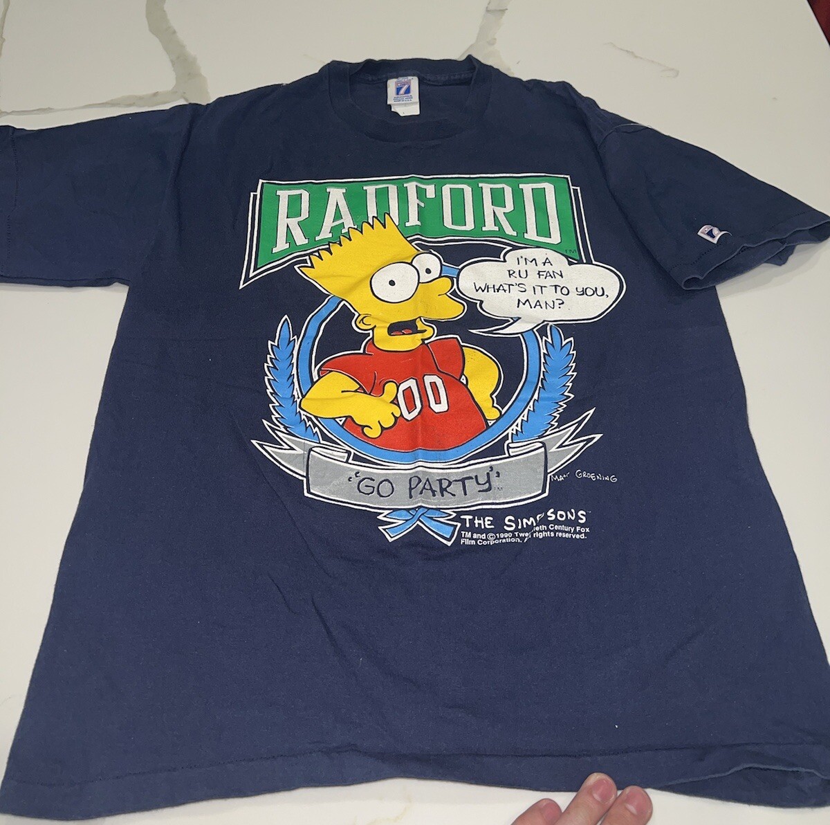 Rare Vintage 1990 The Simpsons Bart Simpson Single St… - Gem