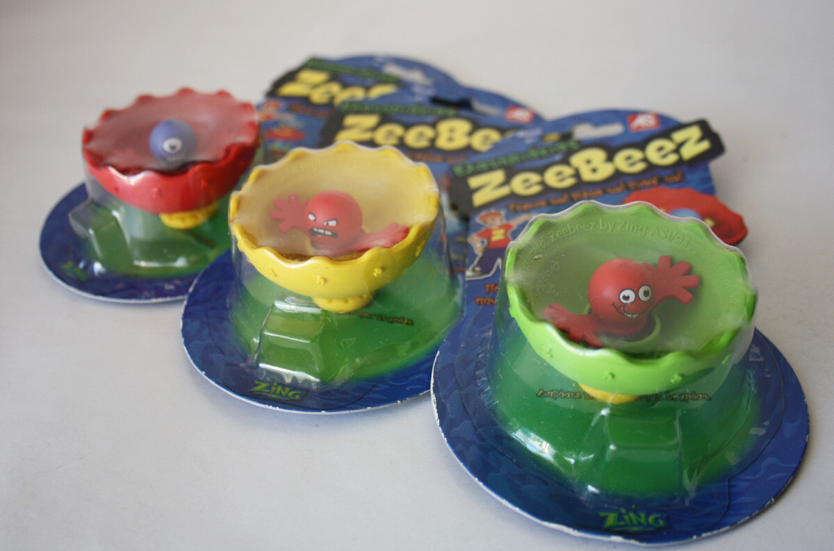 3X RARE ZEEBEEZ POP & JUMP 6 FEET TOY ZING TOYS NEW SEALED ! | eBay