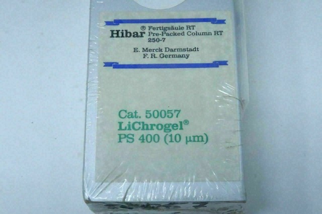 Merck #50057 Hibar HPLC Column RT 250-7 LiChrogel PS 400 (10 um) for ...