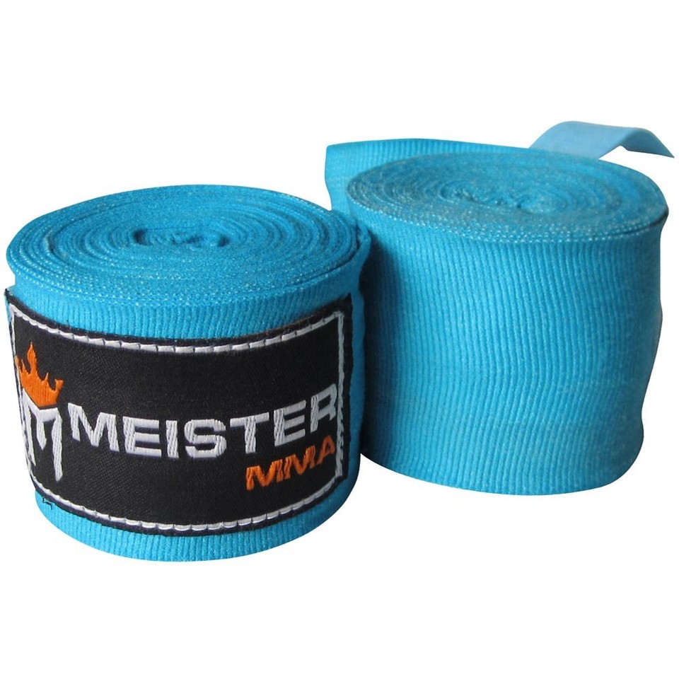 MEISTER MMA 180" HANDWRAPS ALL COLORS - Elastic Mexican Pro Boxing ...