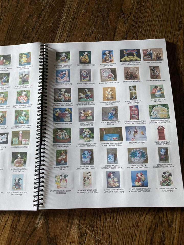 Mary Moo moos Collectible List and Photo Booklet | eBay UK