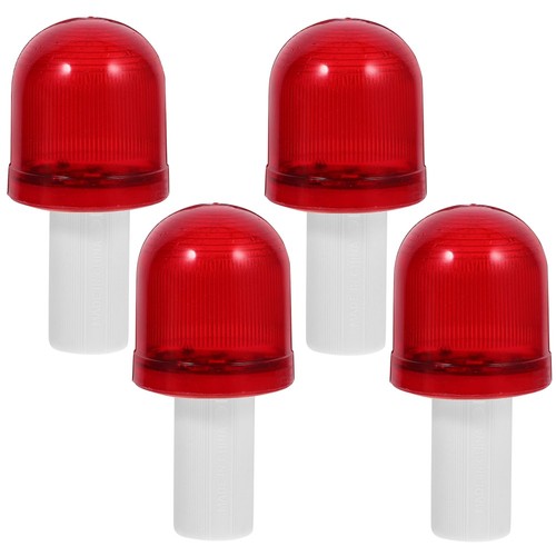 4pcs Traffic Light Traffic Cone Topper Warning Light Traffic Flashing ...