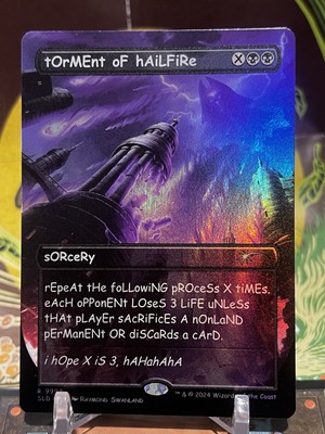 MTG | tOrMEnt oF hAiLFiRe [Secret Lair] FOIL | eBay
