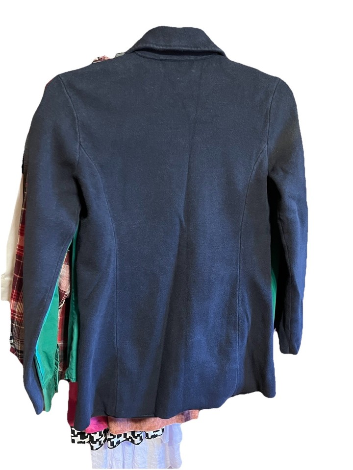 Lauren Ralph Lauren Women's Navy Blue Button-Up Jacket Petite/Small | eBay