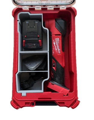Milwaukee Packout Organiser Insert M18 Fuel Oscillating Multi Tool ...
