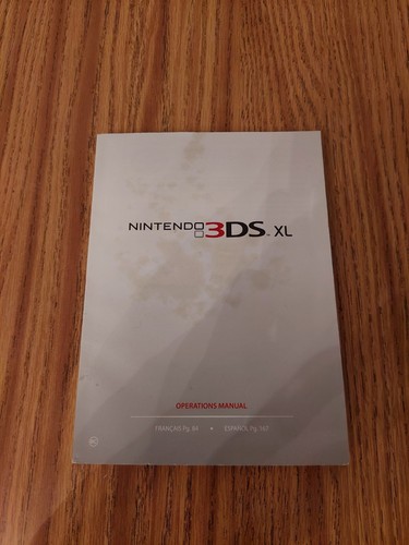 Nintendo 3DS Handbook || Instruction Manual | eBay