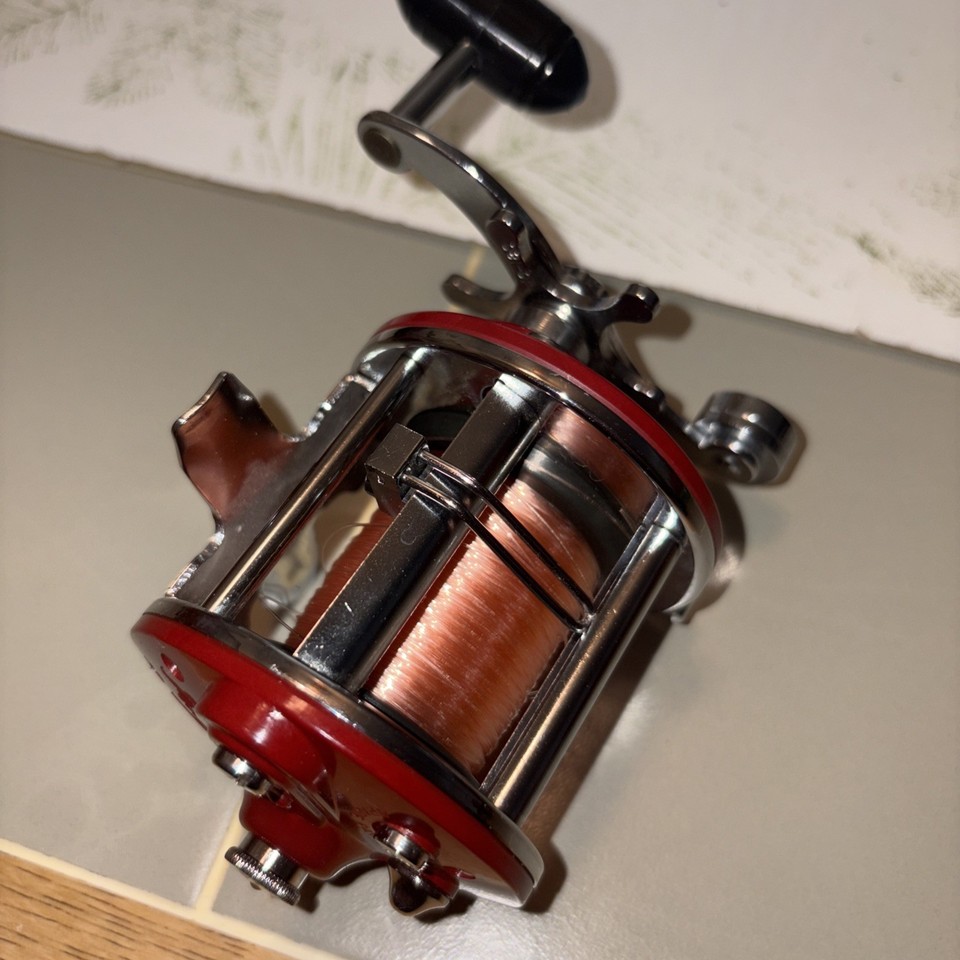 🔥 VINTAGE (PENN ) PEERLESS #9 ( CONVENTIONAL ) LEVEL WIND REEL / SEE ...