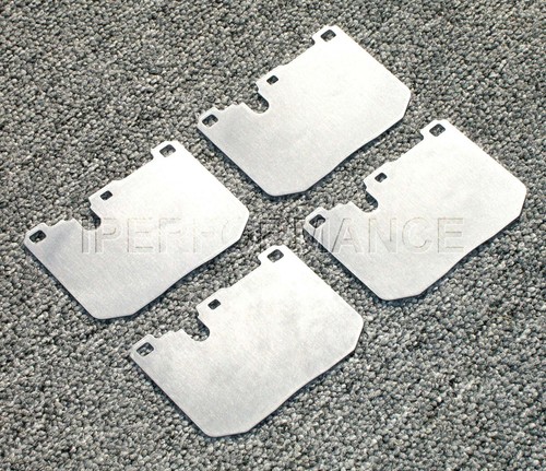 Titanium Brake Pad Shim Heat Shield Set for BMW 330e 2016-2018; M Sport ...
