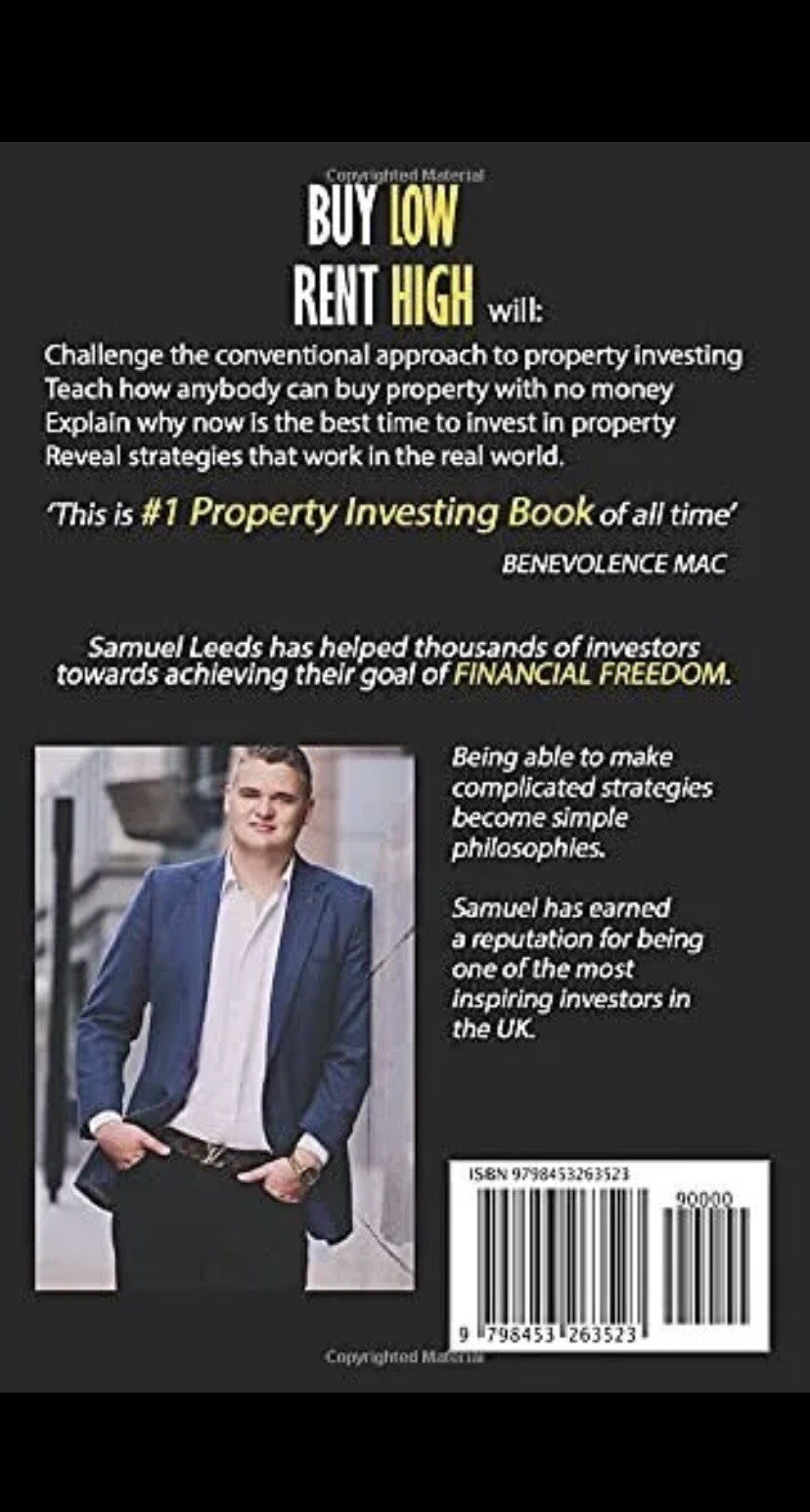 Buy Low Rent High: How Anyone Can be Financially Free by Investing in ...