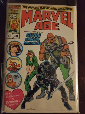Marvel Age #40 1986 MARVEL COMIC BOOK 8.0 AVG V41-34 | eBay